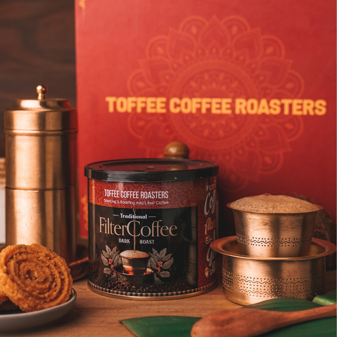 South Indian Filter Coffee - Gift Box | Toffee Coffee Roasters