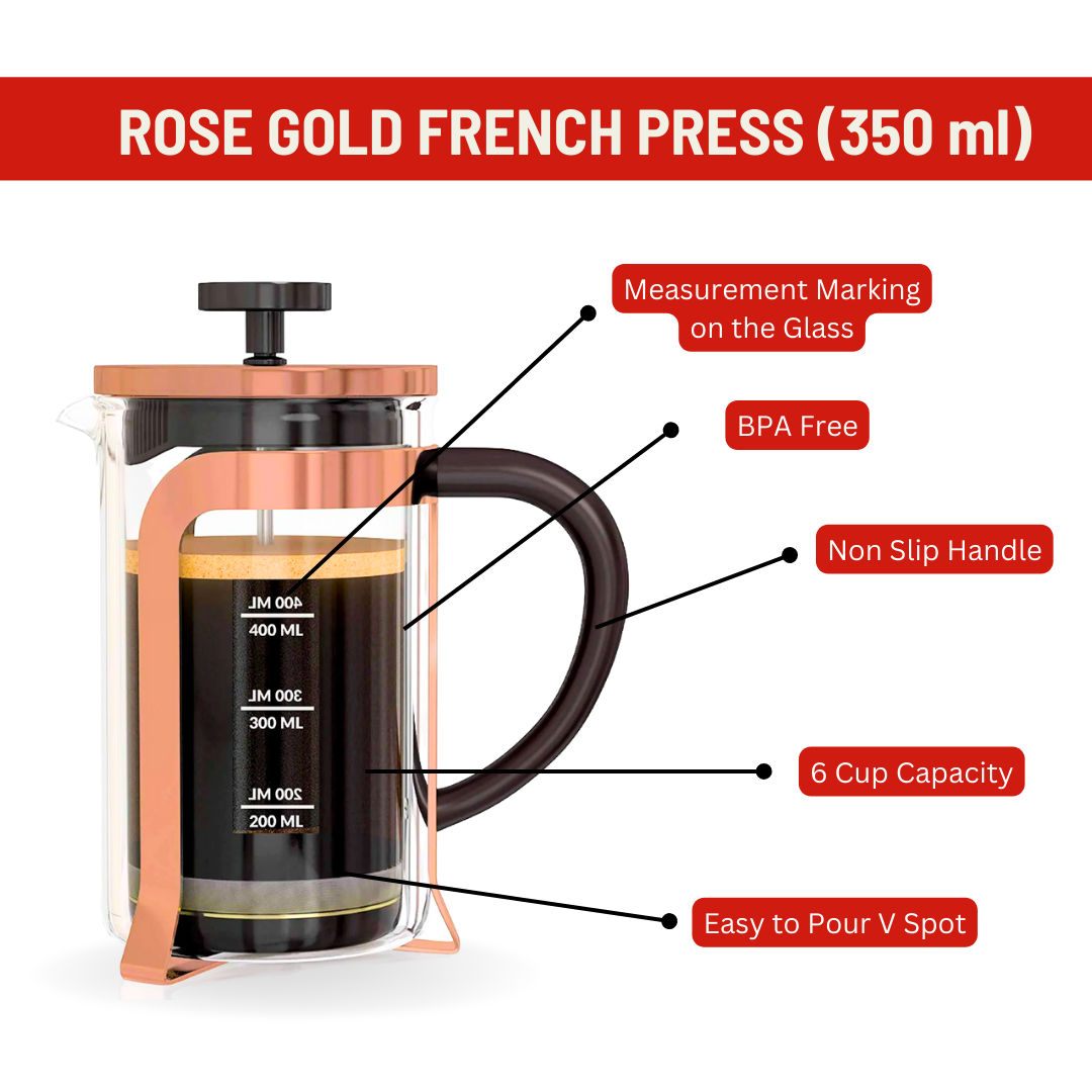 Buy French Press Gift Set | Toffee Coffee Roasters | Best Gifts for Diwali