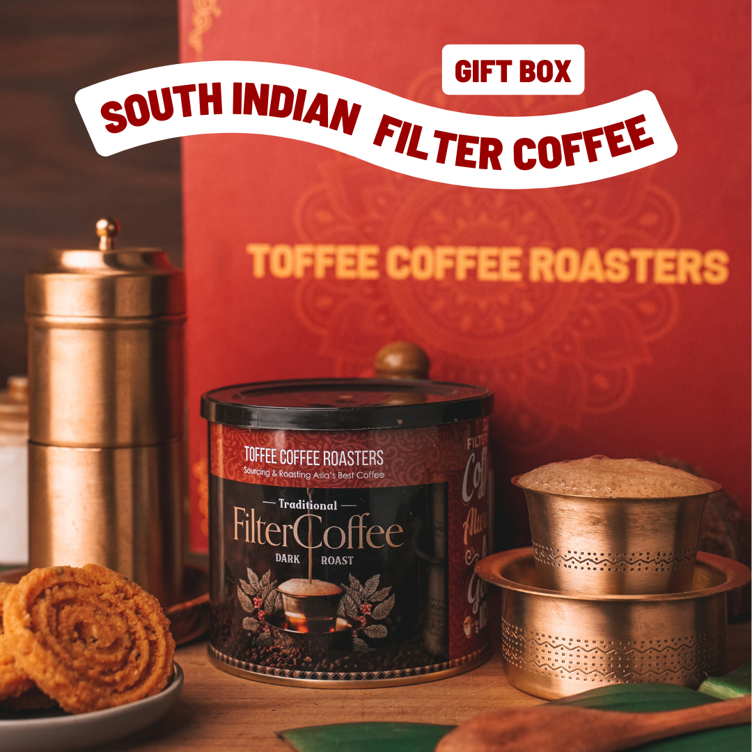 South Indian Filter Coffee - Gift Box | Toffee Coffee Roasters