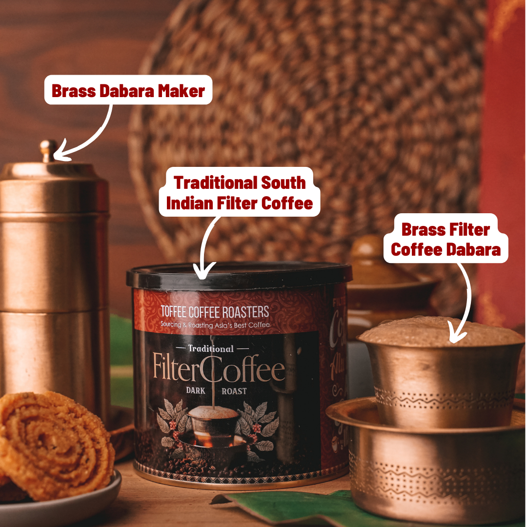 South Indian Filter Coffee - Gift Box | Toffee Coffee Roasters