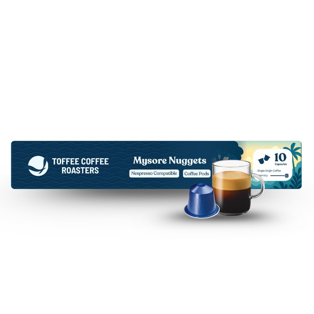 Mysore Nuggets Coffee Pods | Toffee Coffee Roasters