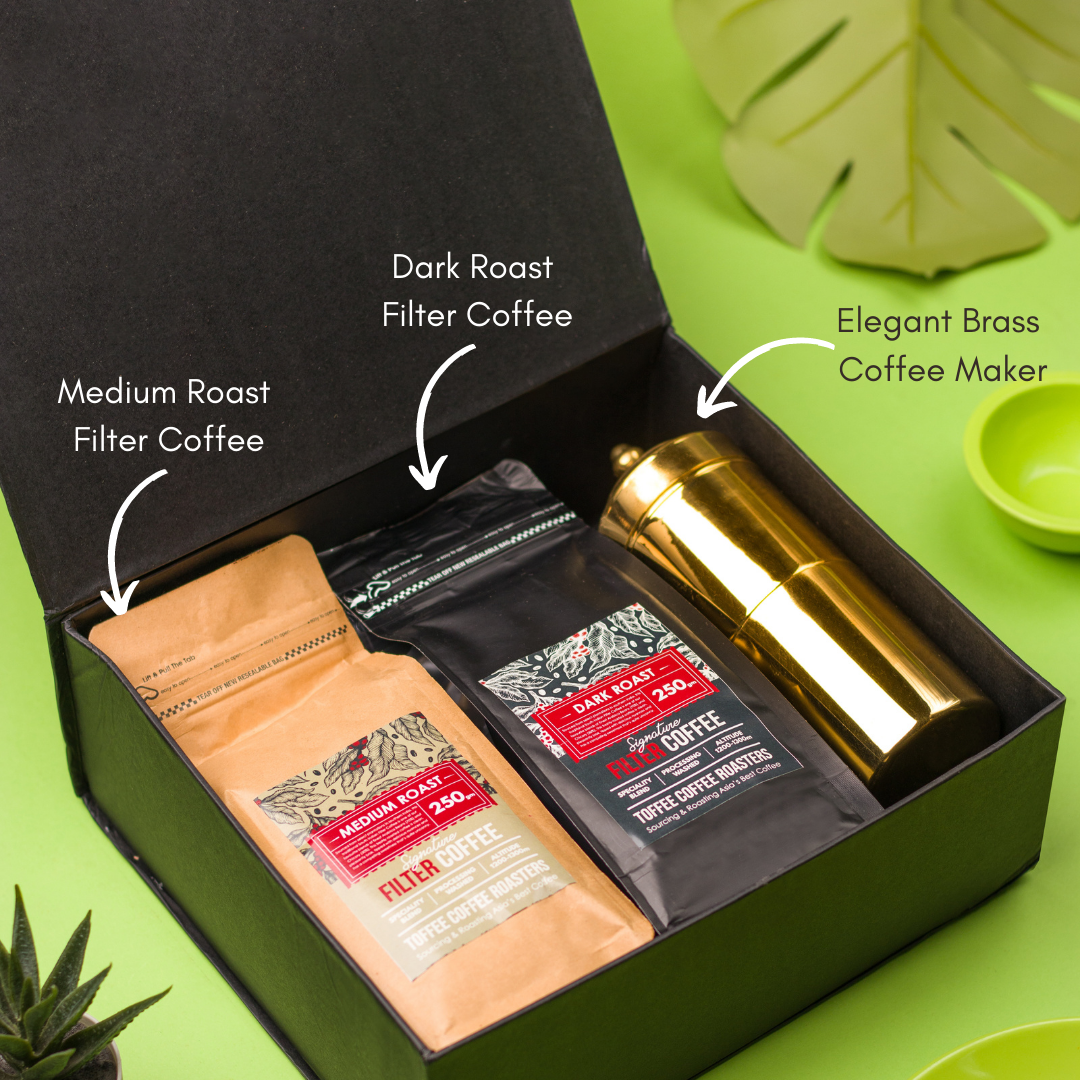 Best Christmas Coffee Gifts | Filter Coffee - Gift Box | Toffee Coffee ...